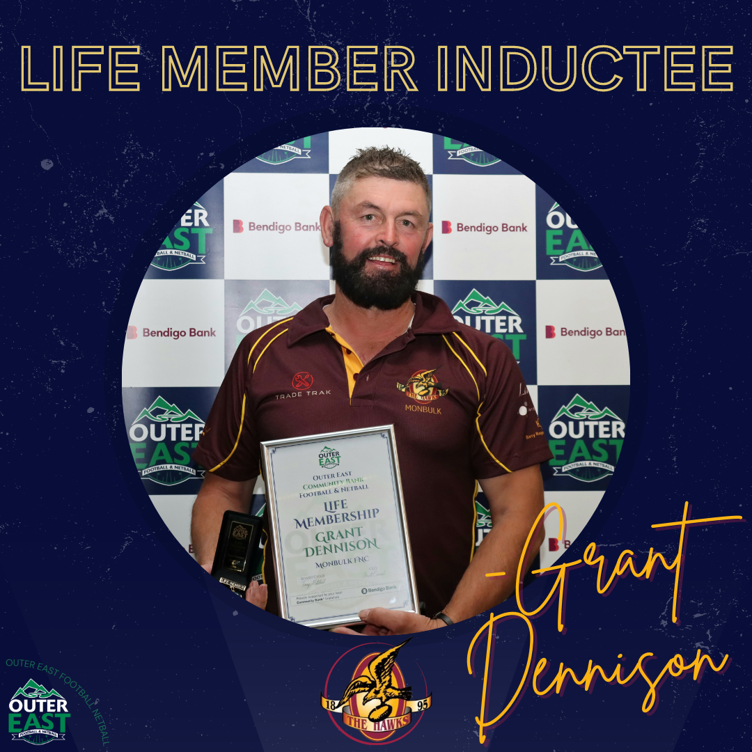 2022 Life Member Inductees – Monbulk Football Netball Club – Outer East Football Netball