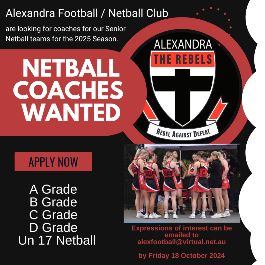 Volunteers and Coaching – Outer East Football Netball